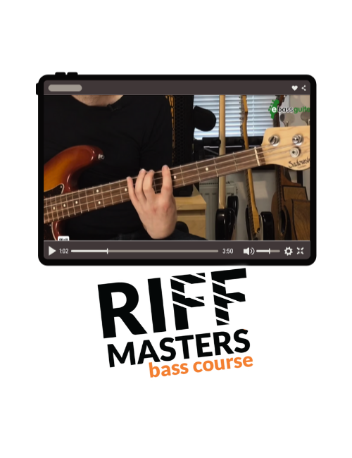 Riff Masters Bass Course – eBassGuitar Store